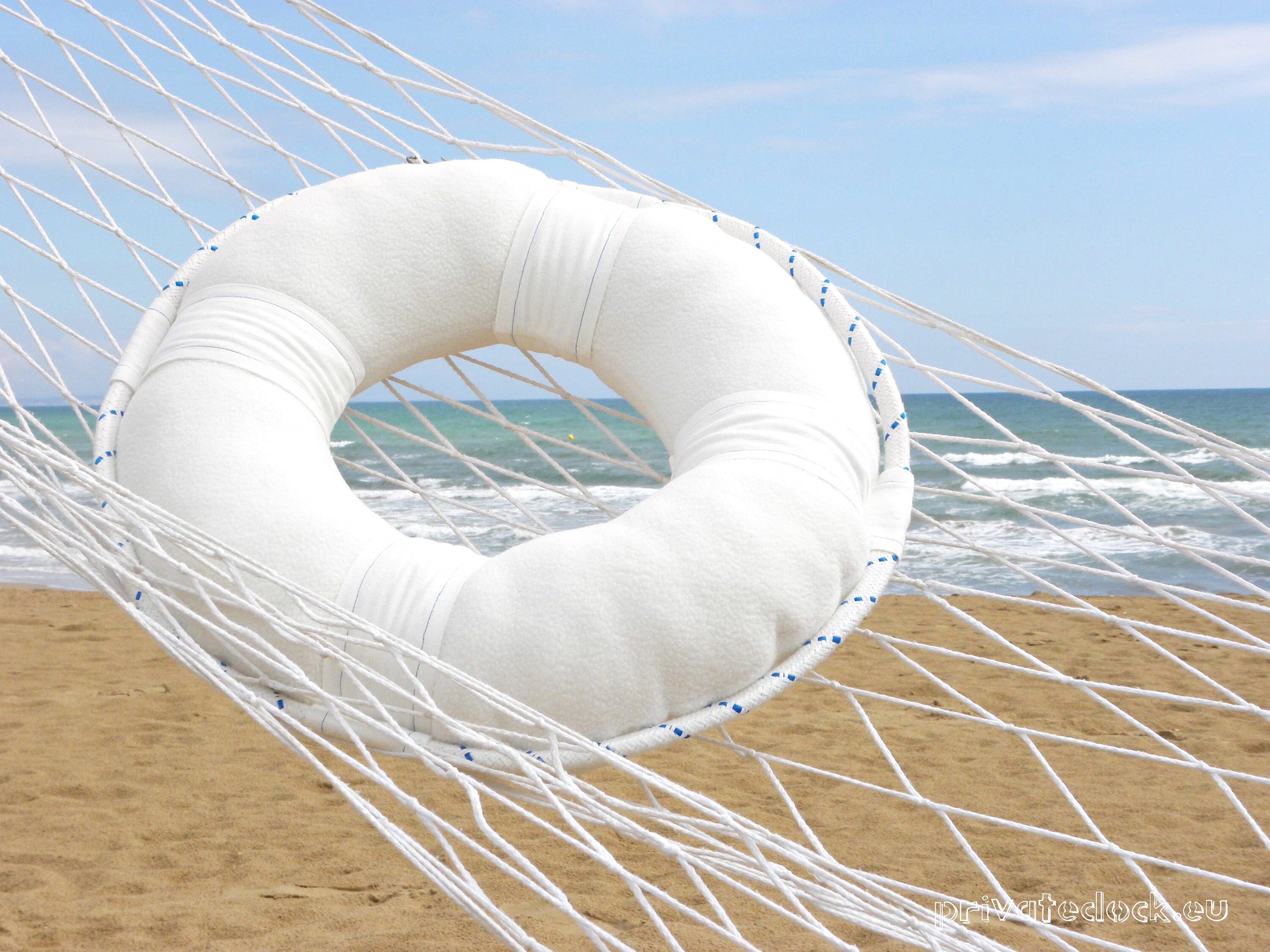 Lifebuoy Pillow Coastal Decor Sea Style Beach Art Chic - Etsy