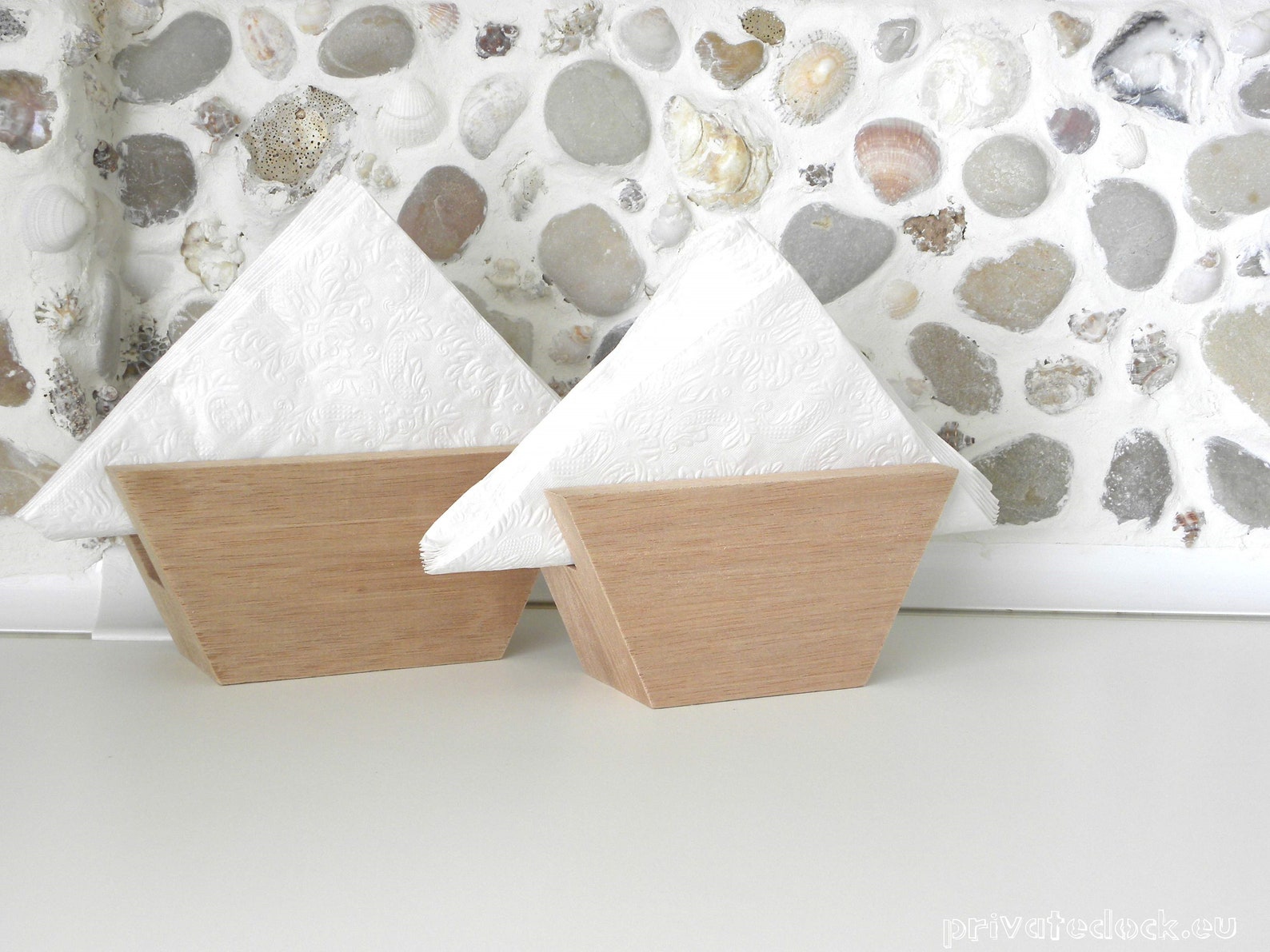 Napkin Holder Wooden Boat Napkin Tray Eco Friendly Decor - Etsy