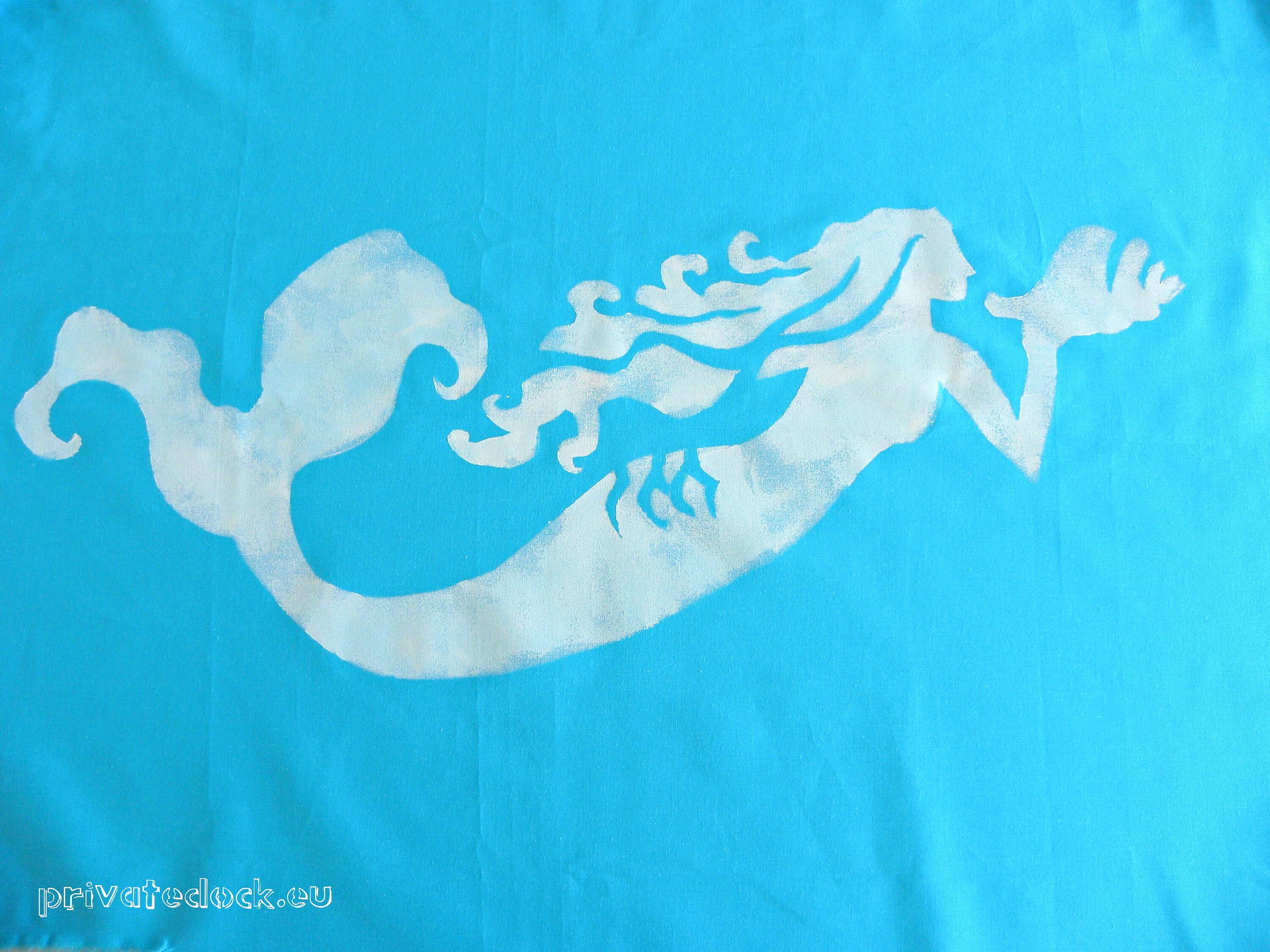 Mermaid Flag Beach Art Home or Beach and Garden Decor. - Etsy
