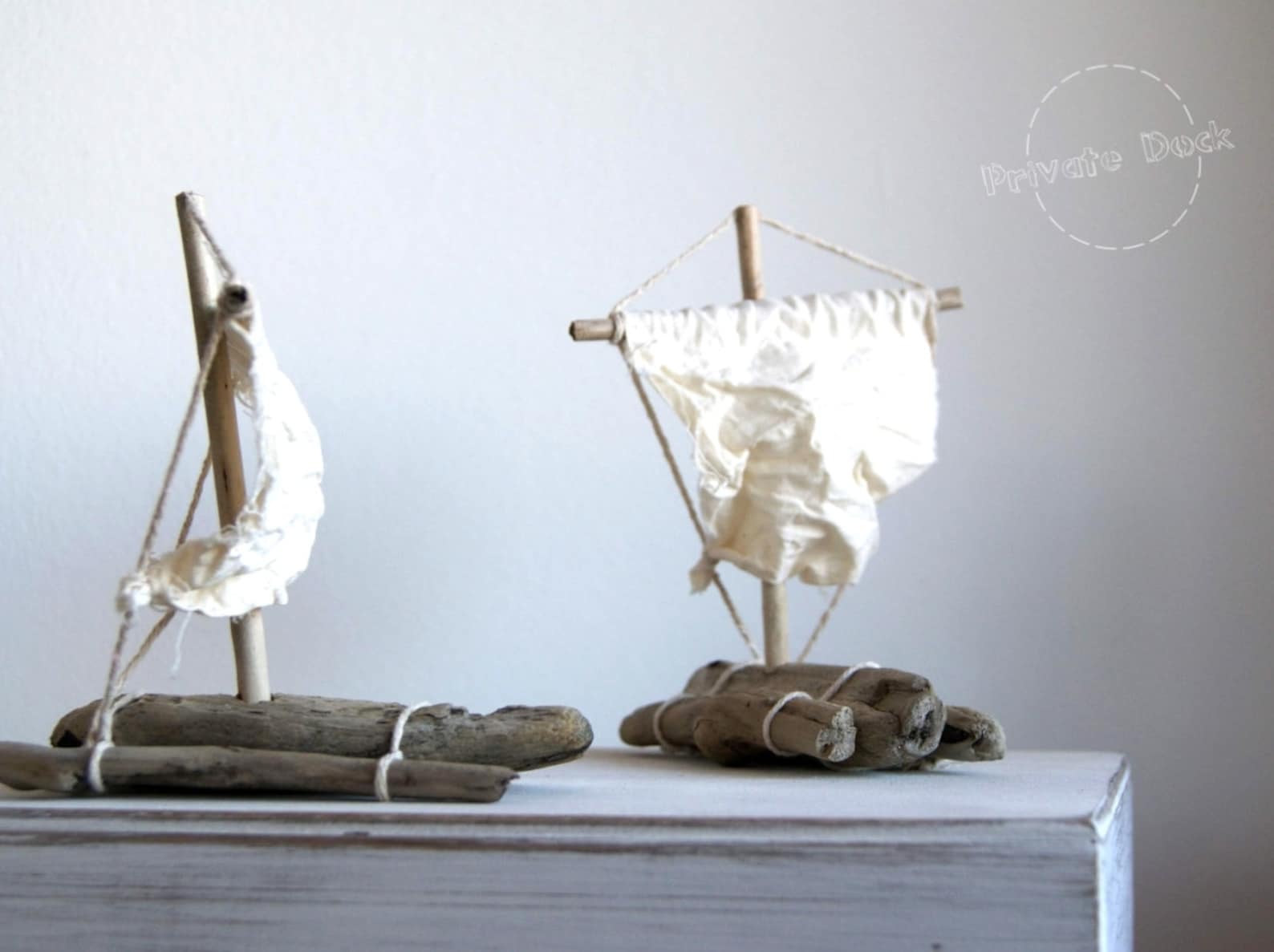 Driftwood Raft Robinson Crusoe Eco Friendly Decor, Nautical Art ...