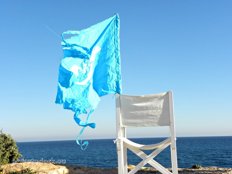 Mermaid Flag Beach Art, Home or Beach and Garden Decor. Coastal Wedding ...