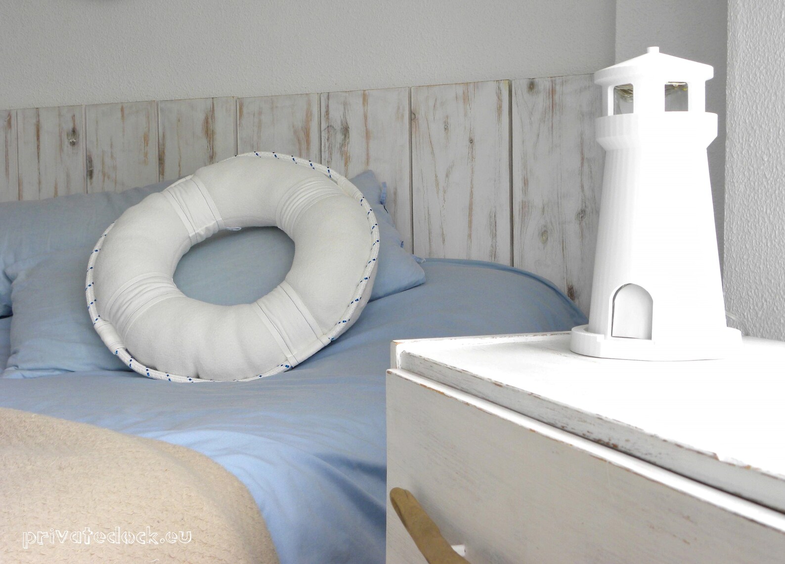 Lifebuoy Pillow Coastal Decor Sea Style Beach Art Chic - Etsy