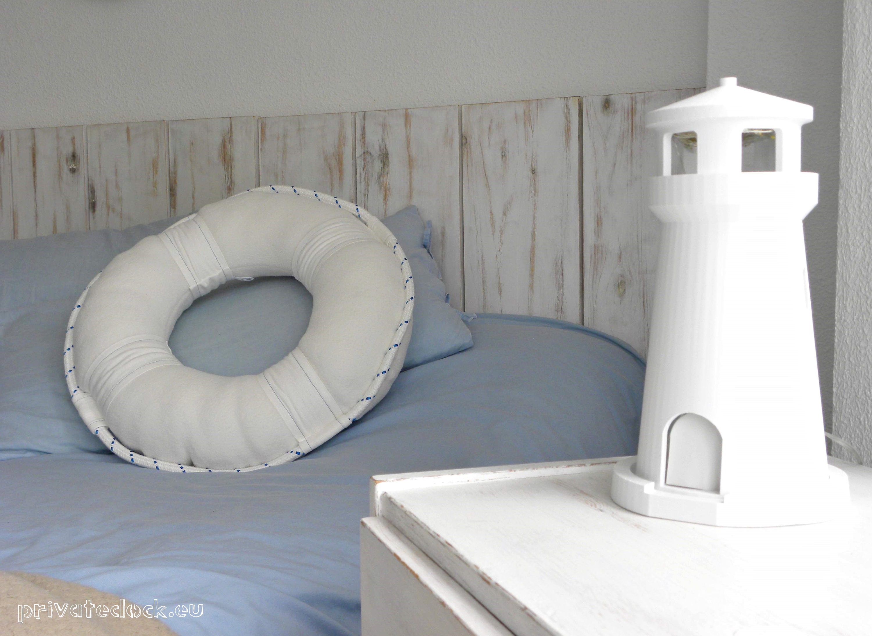 Lifebuoy Pillow Coastal Decor Sea Style Beach Art Chic - Etsy