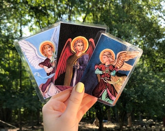 Archangel Raphael Cards - Etsy