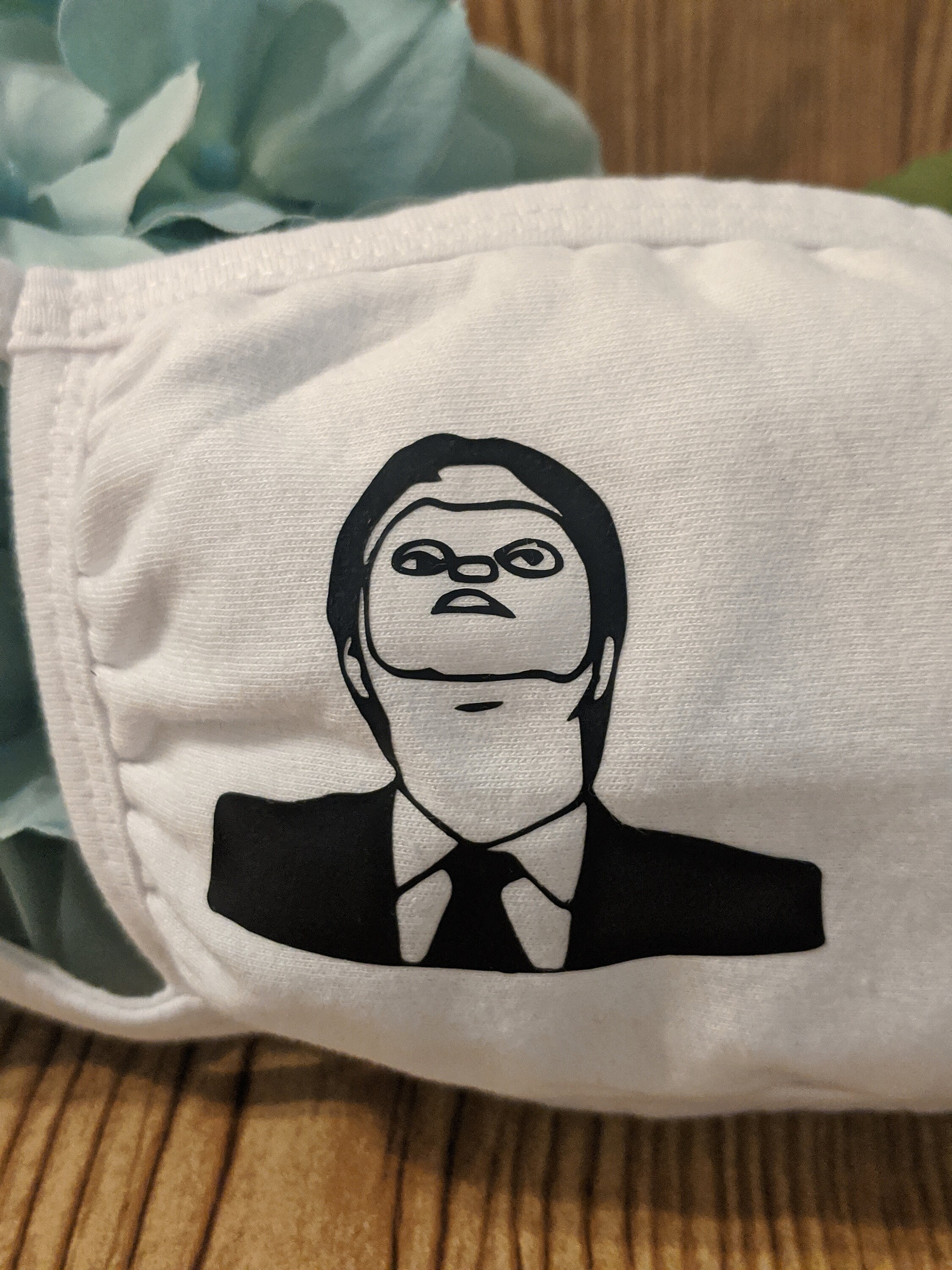 The Office Dwight Schrute Face Mask Unique Gifts for Him | Etsy