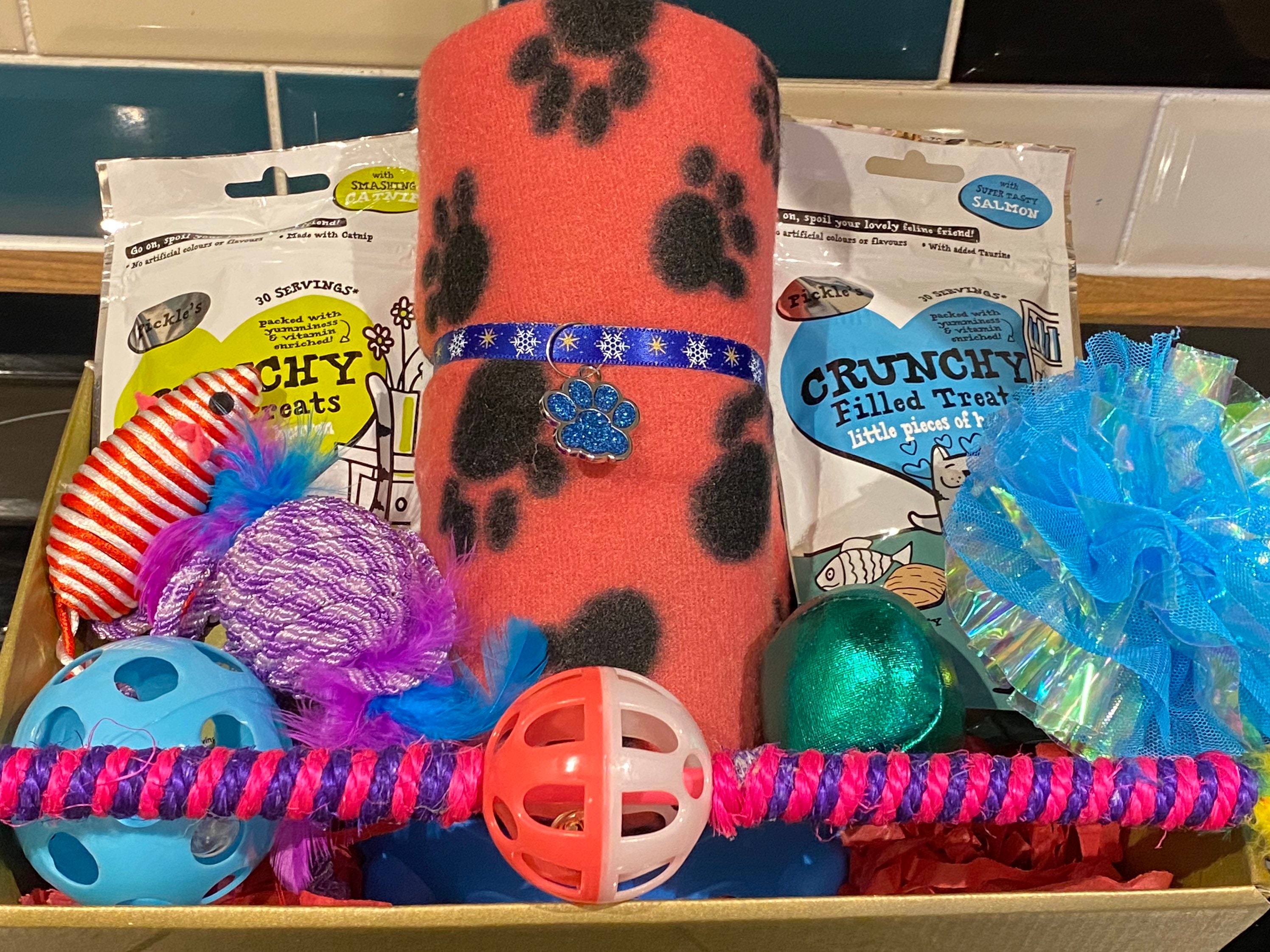 Cat Treat Hamper/kitten Starter Pack/birthday Gift Ideas - Etsy