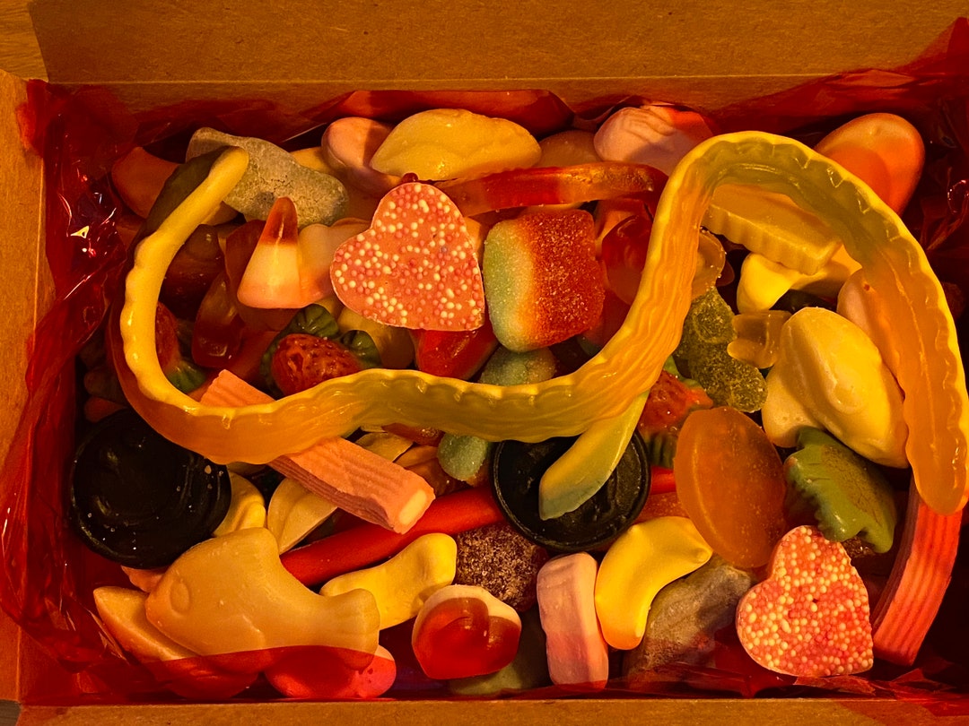 Selection of Pick 'n' Mix Sweets – Gift Box Wrapped to Order! - Etsy