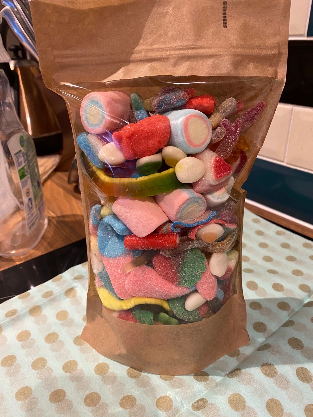 Classic Selection of Pick N Mix in a Resealable Pouch (medium Size) - A ...