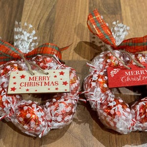 Lindt Lindor Christmas Gift Wreath. Stocking Filler Ideas! - Etsy