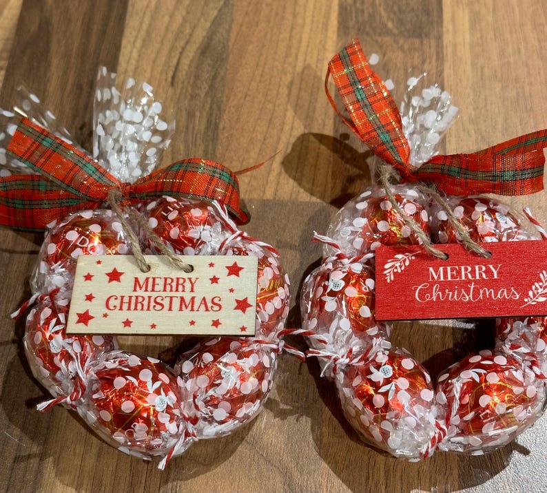 Lindt Lindor Christmas Gift Wreath. Stocking Filler Ideas! - Etsy