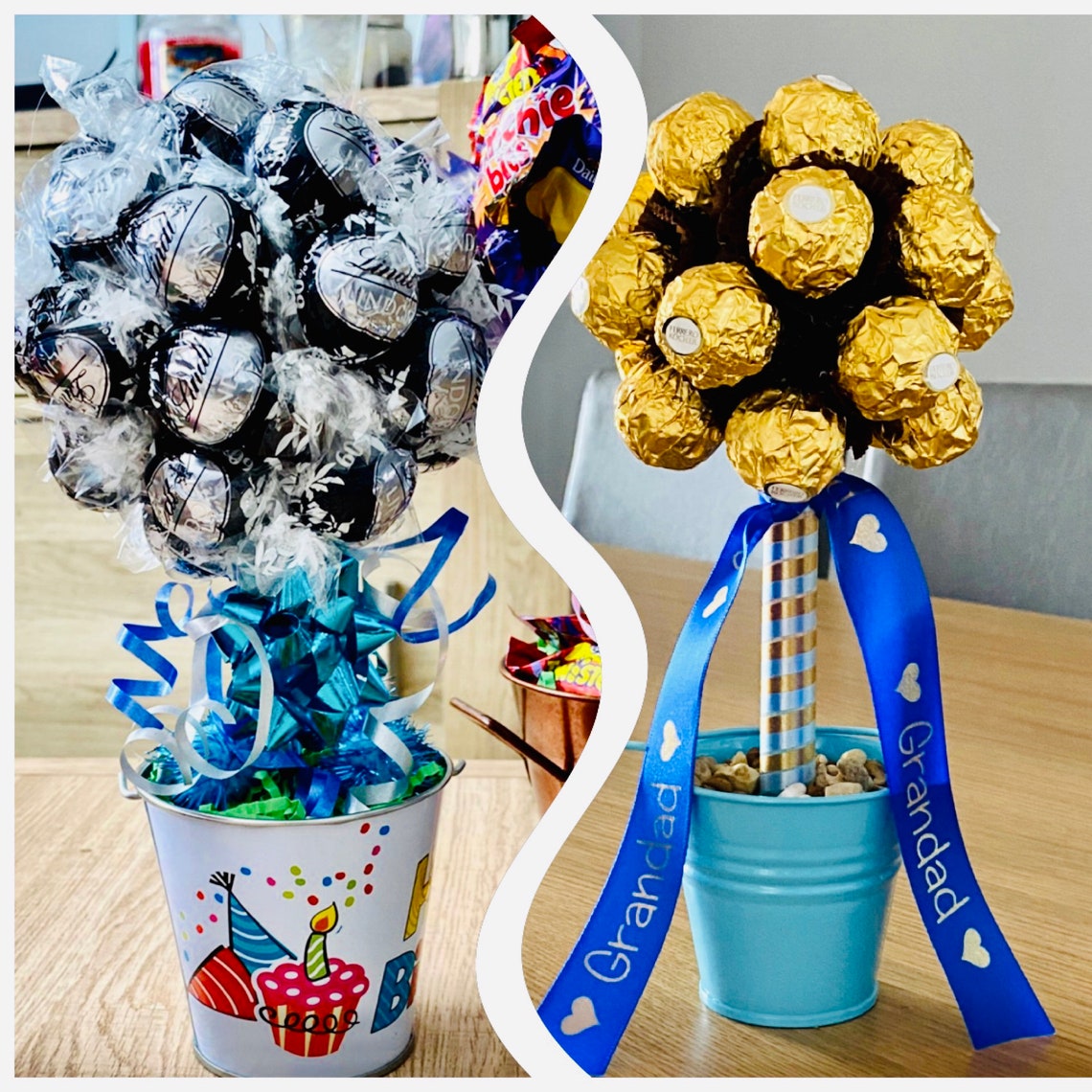 Deluxe Small Ferrero Rocher or Lindt Sweet Tree | Etsy