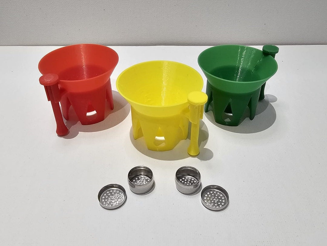 POTV Lobo Single Dosing Cap Capsule Filler Funnel and Tamper - Etsy