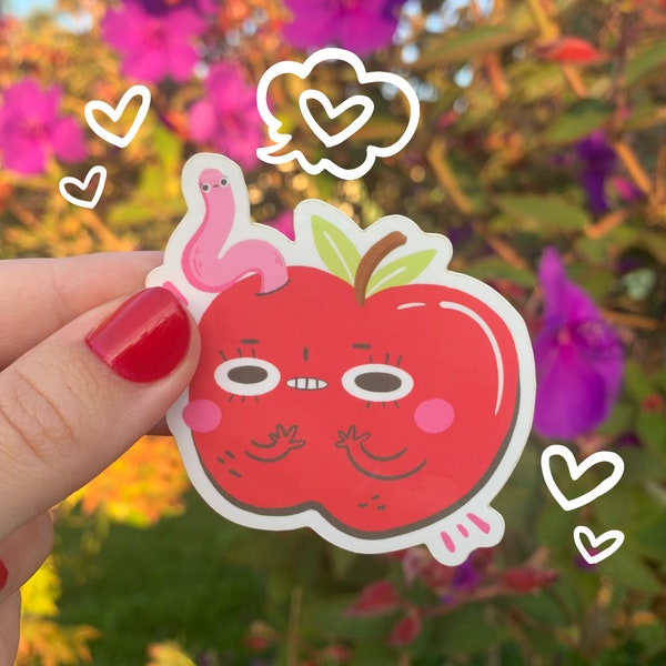 Apple Stickers - Etsy