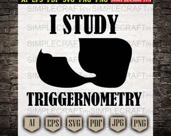 Study Triggernometry Svg - Etsy