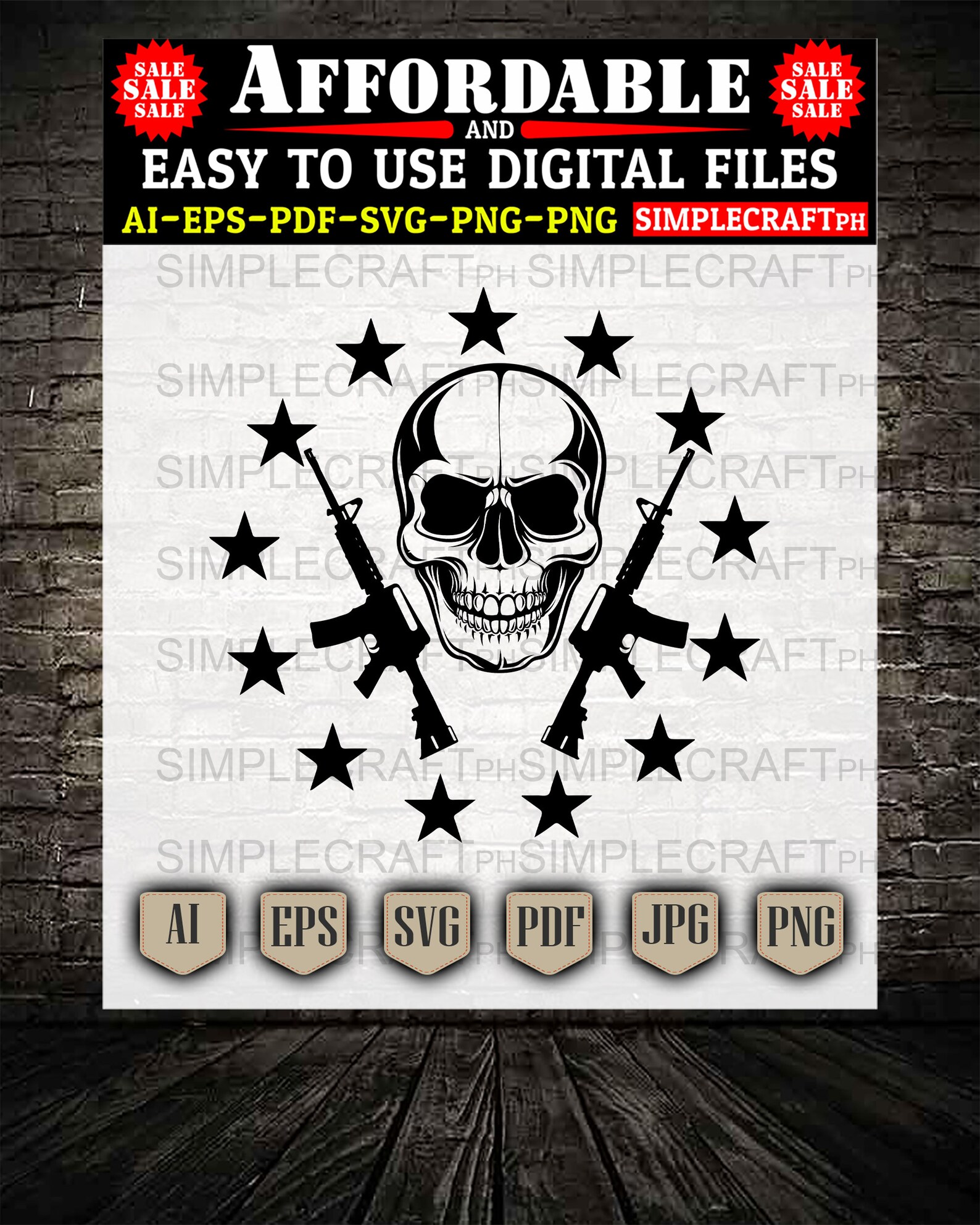 Skull 2nd Amendment Svg GUN Rights Svg Gun Control Svg - Etsy