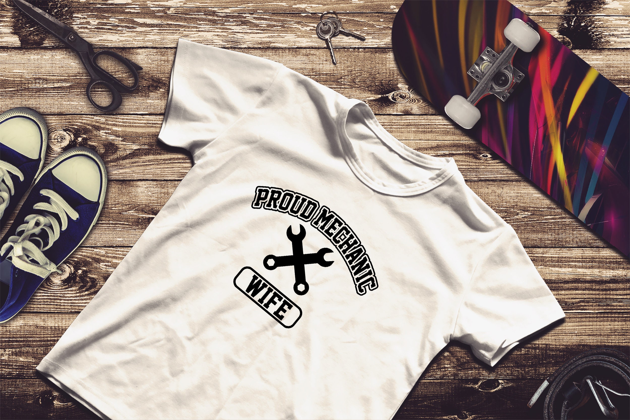 Proud Mechanic Wife Svg Mechanic Wife Shirt Svg Proud | Etsy