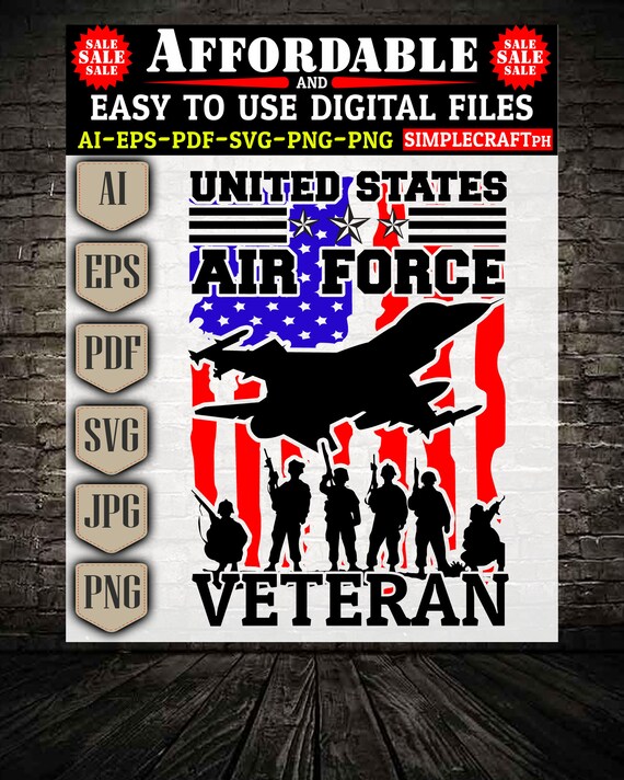 U.S. Air Force Svg Veteran Svg Military Svg Soldier - Etsy