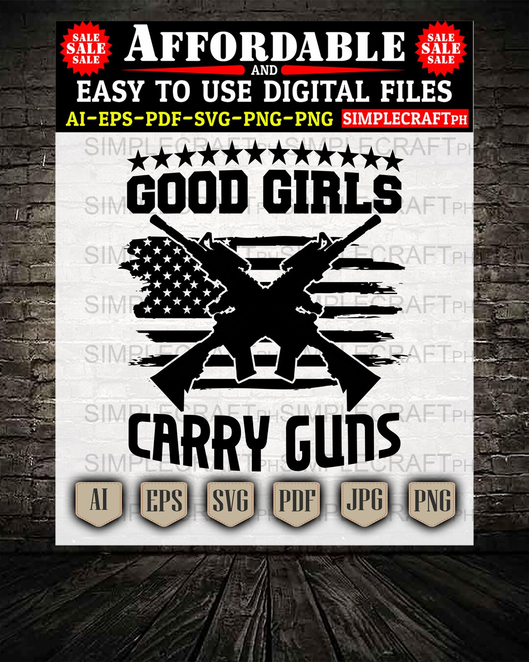 Good Girls Carry Guns Guns Svg Best Vanguard Guns Svg 2nd Amendment Svg ...
