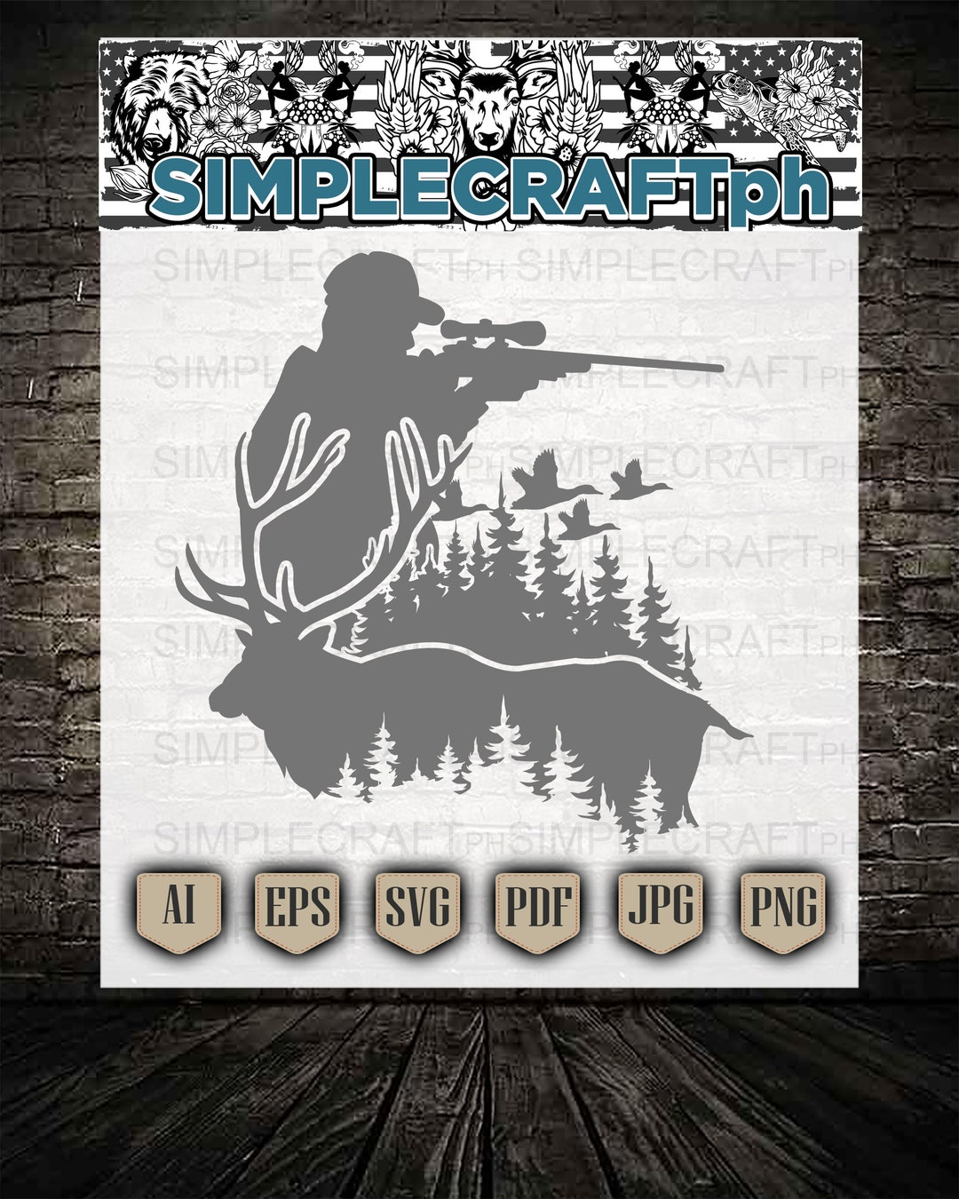 Deer Hunting Svg || Hunting Deer Svg || Deer || Duck || Outdoor Hunting ...