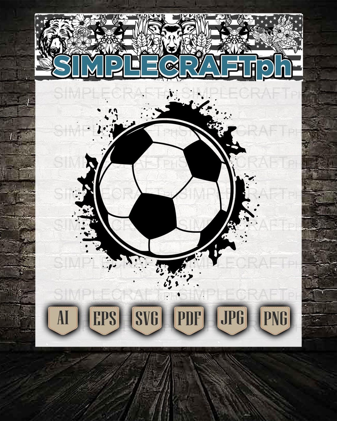 Paint Splatter Soccer Soccer Ball Svg Splats Svg - Etsy