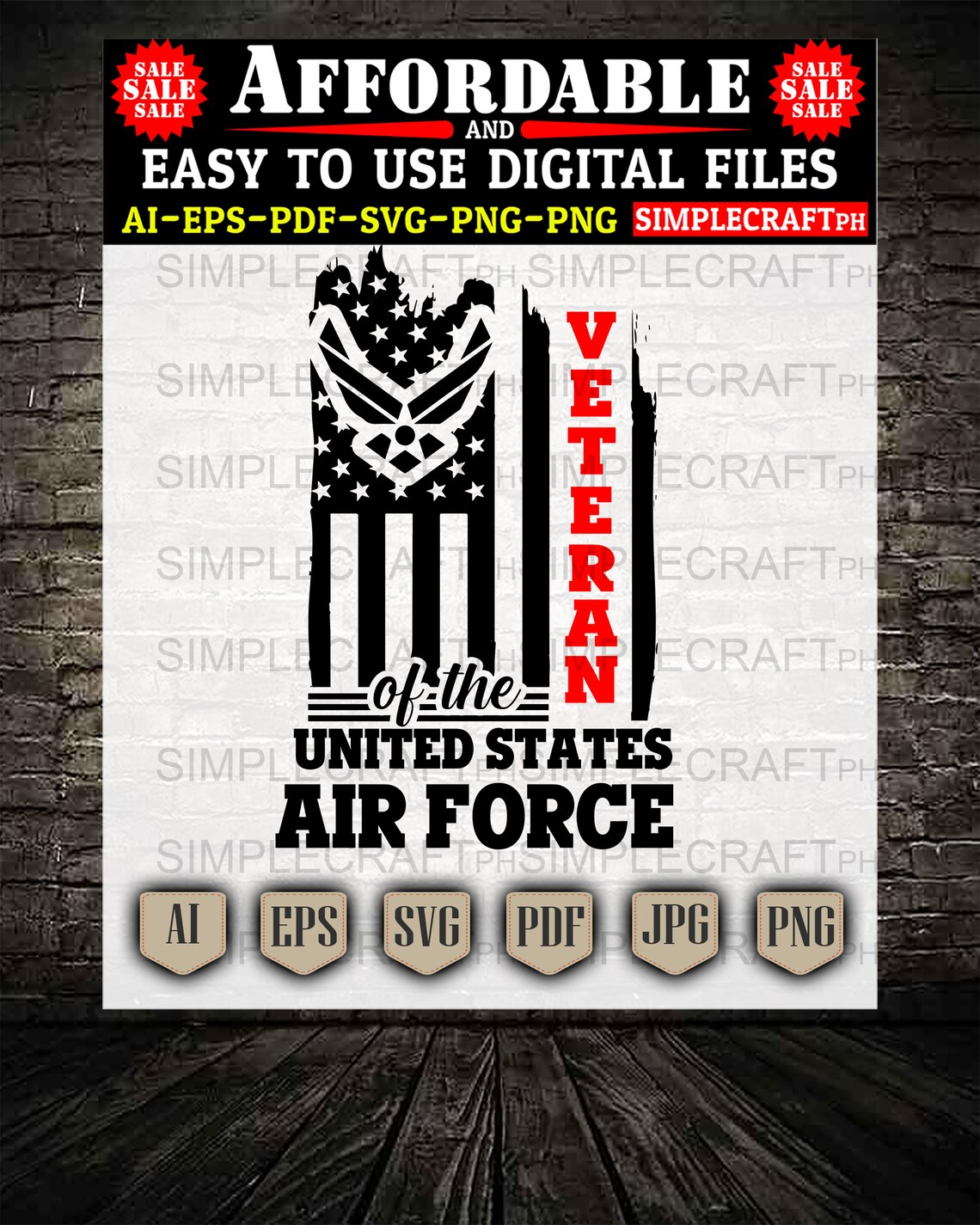 American Air Force Svg American Soldier Vetran Svg Air - Etsy