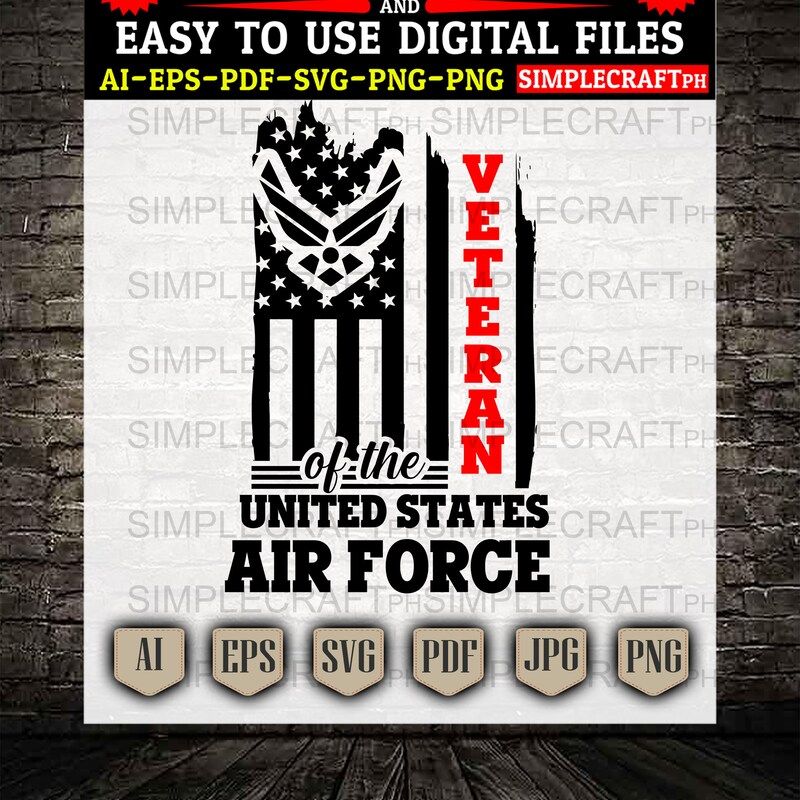 Air Force Svg - Etsy