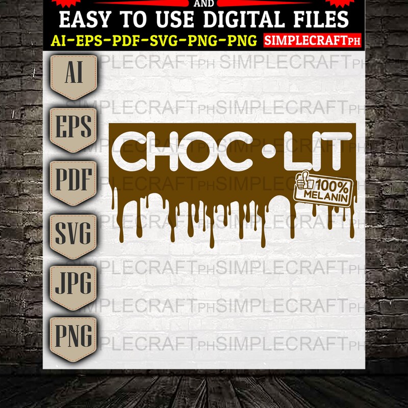 Choclit Svg - Etsy