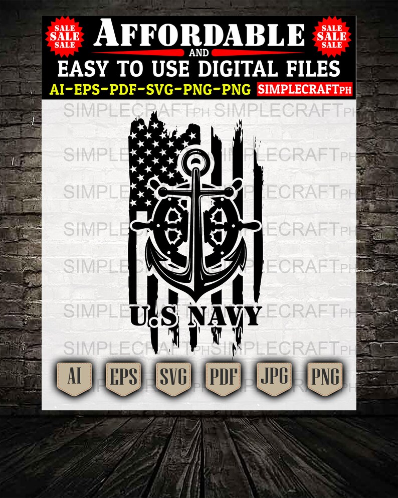 USN Svg US Navy Svg US Navy Tshirt Svg Distressed | Etsy