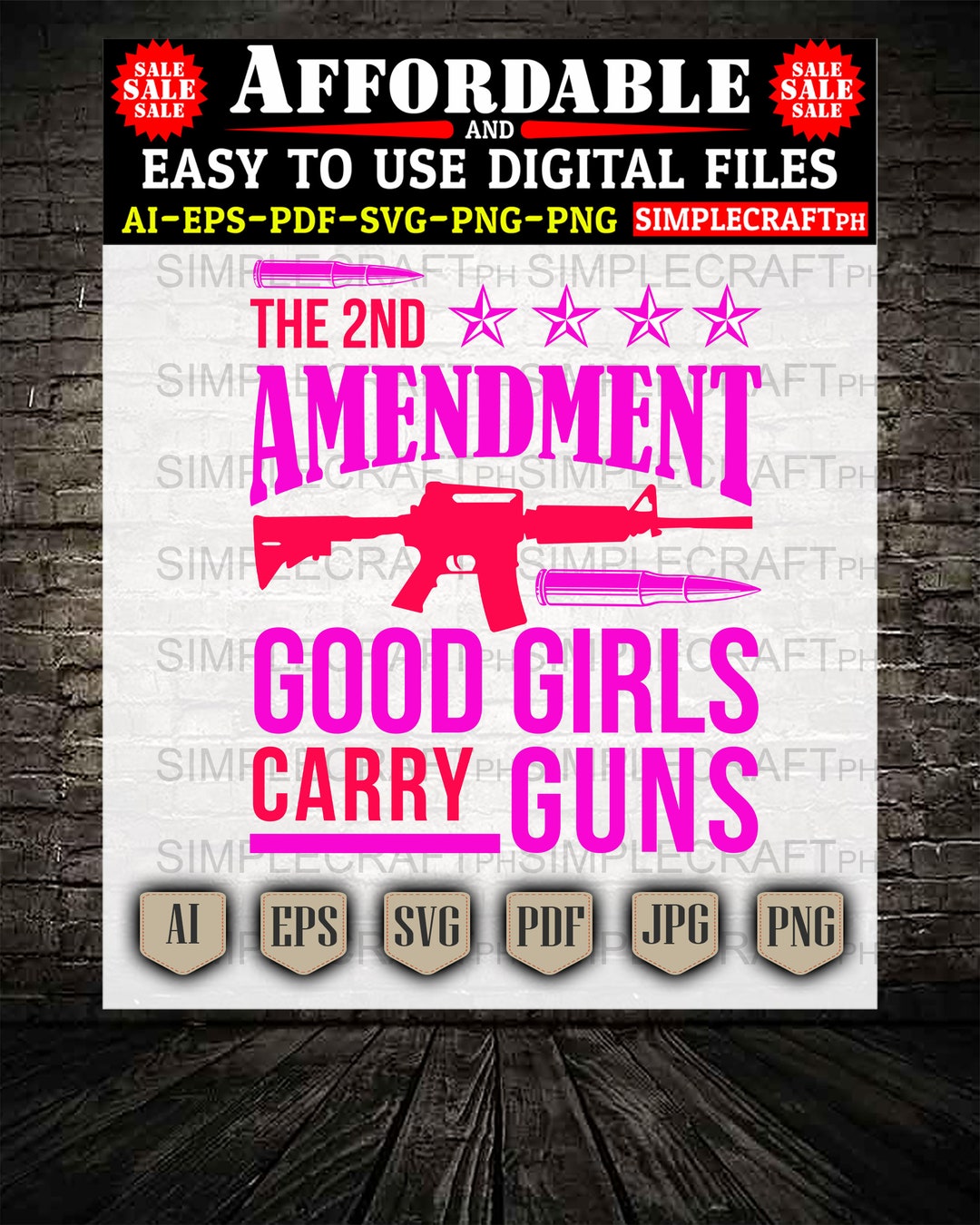 Good Girls Carry Guns Svg Svg || 2nd Amendment Svg || Gun Rights Svg ...