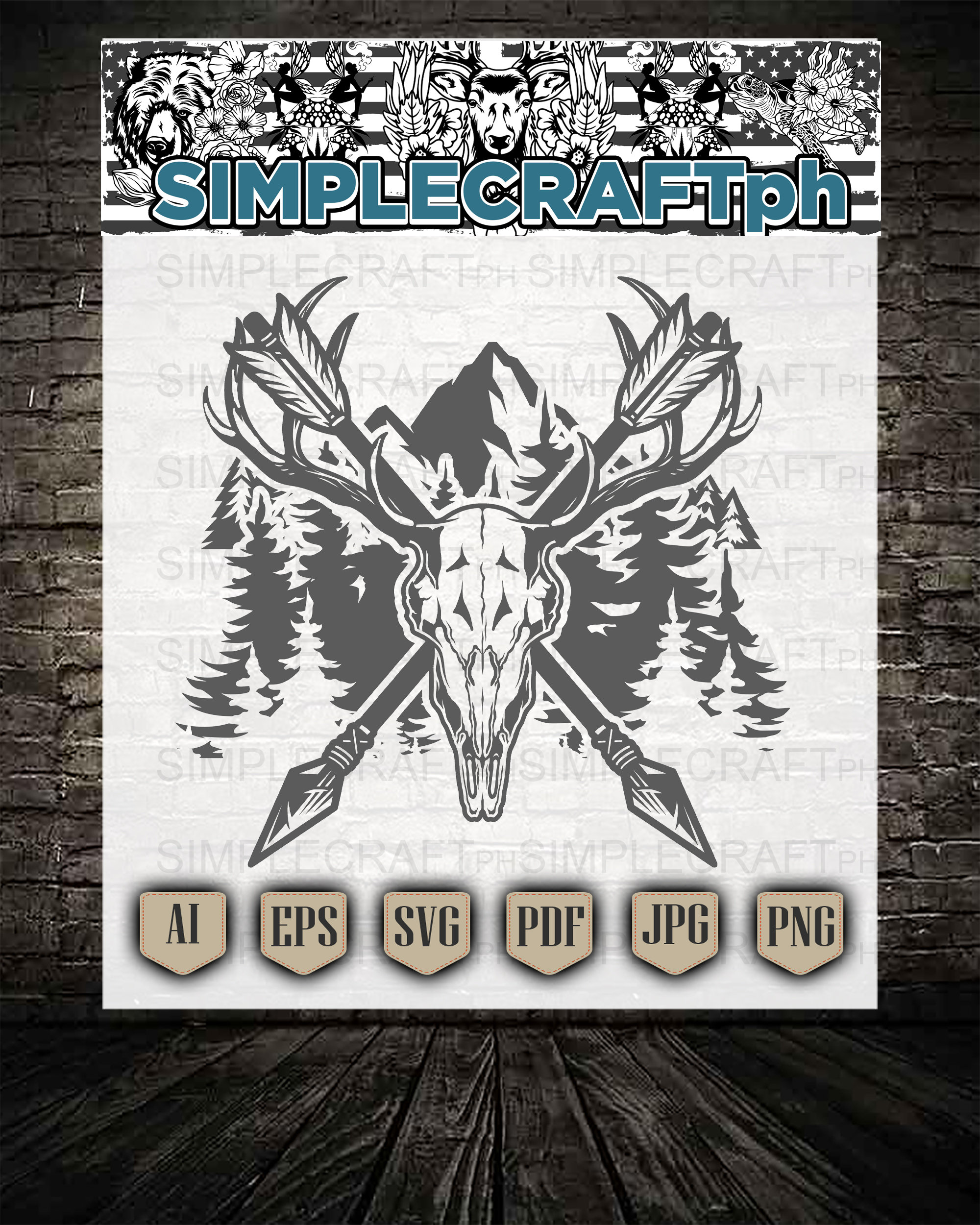 Deer Hunting Svg Hunting Svg Outdoor Hunting Svg Deer - Etsy