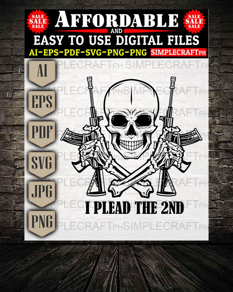 I Plead the 2nd Amendment Svg 2nd Amendment Svg | Etsy
