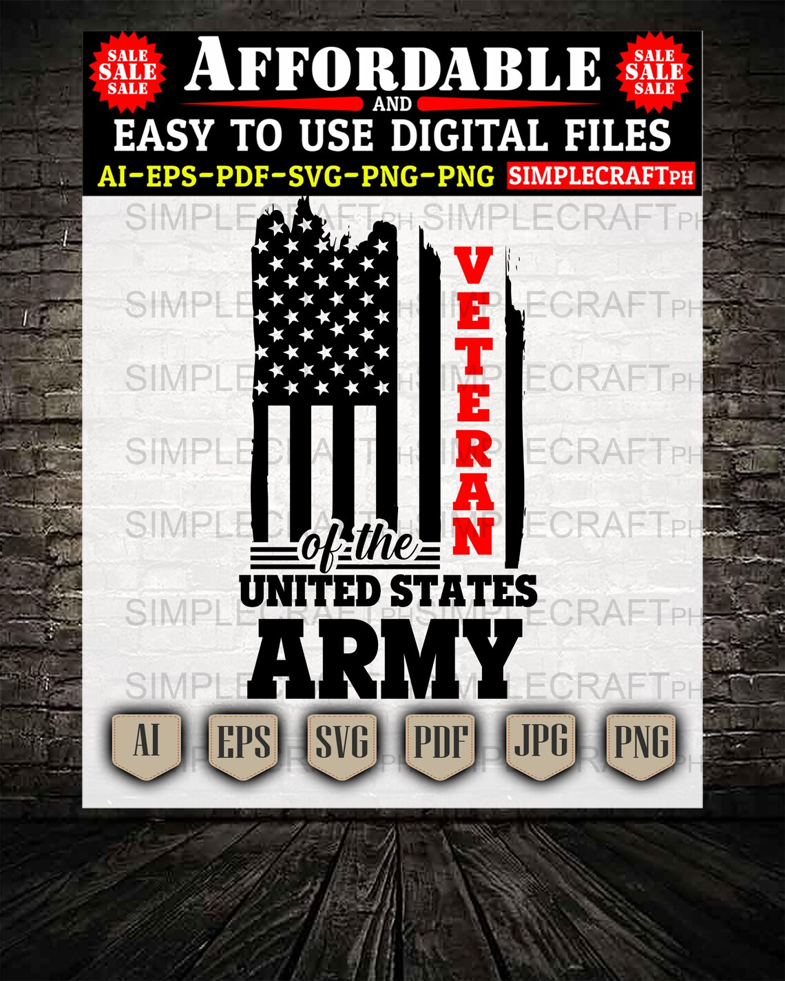 Army Veteran Svg American Army Svg American Flag Svg | Etsy