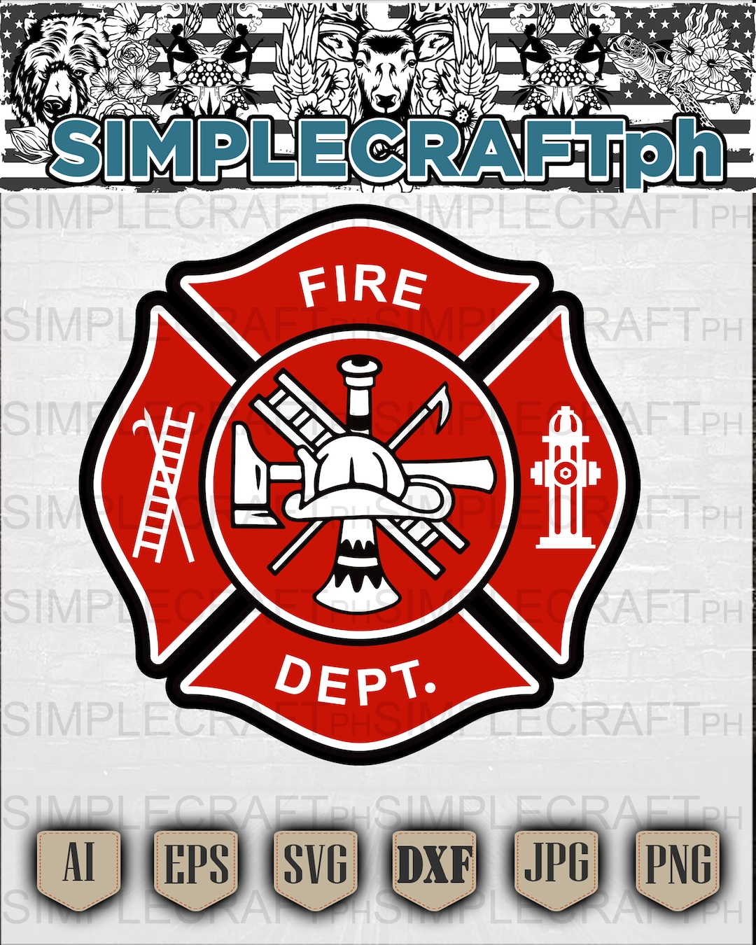 Firefighter Svg || Fire Dept. || Fire Department || Fireman Svg ...