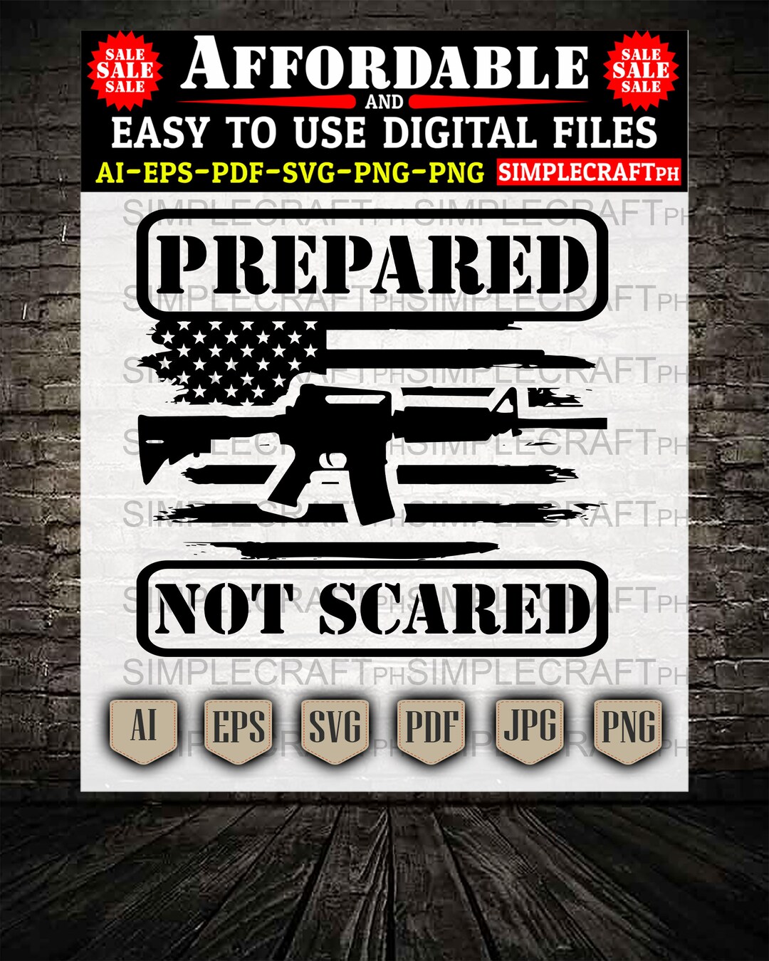 Defend the 2nd Svg || 2nd Amendment Svg || Prepared Not Scared Svg ...