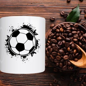 Paint Splatter Soccer || Soccer Ball Svg || Splats Svg || Splasg Soccer ...