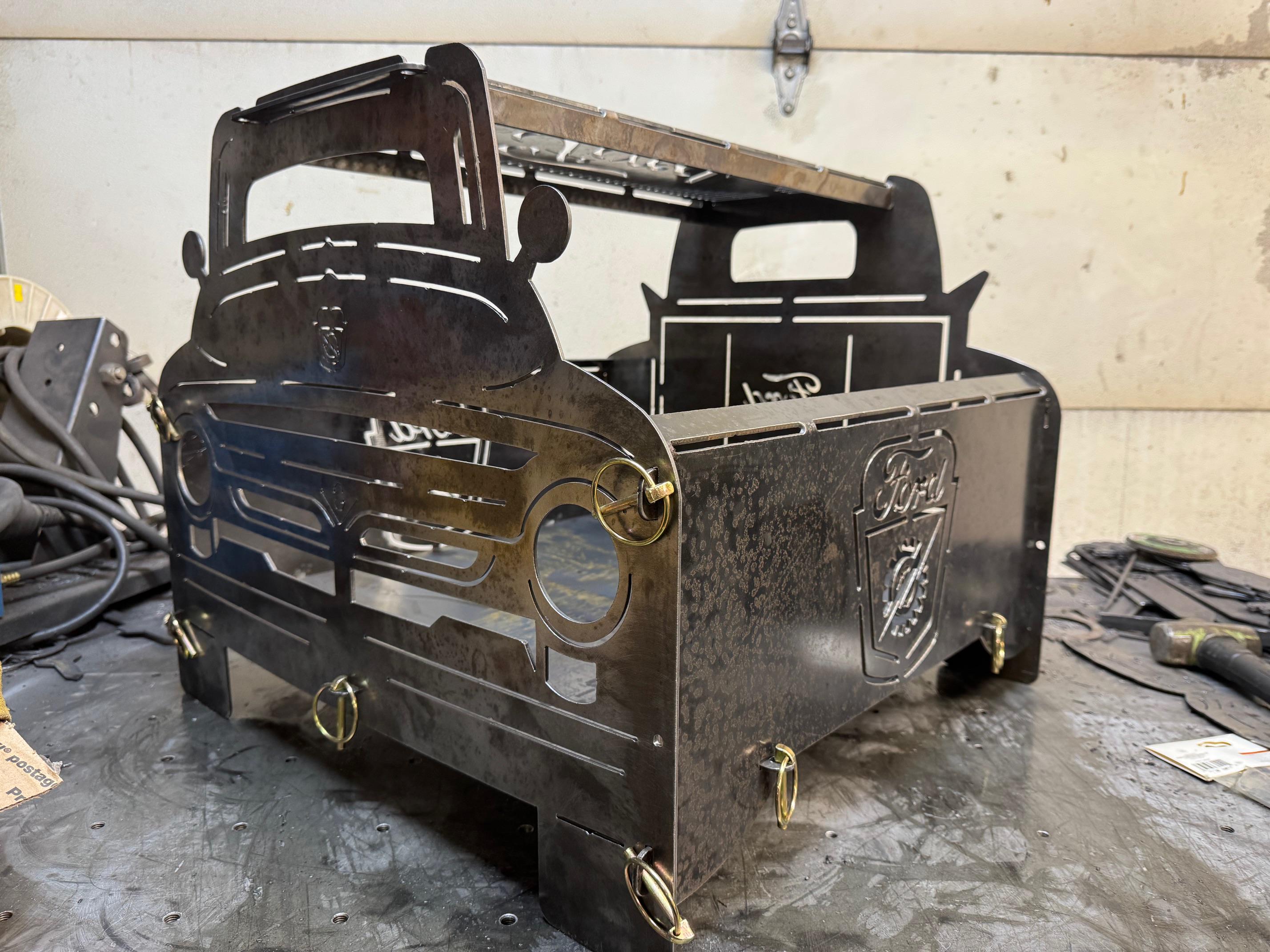 Ford Pickup Collapsible Firepit - Etsy