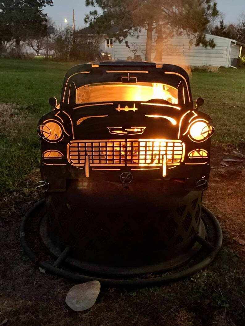 1955 Chevy Belair Fire Pit - Etsy