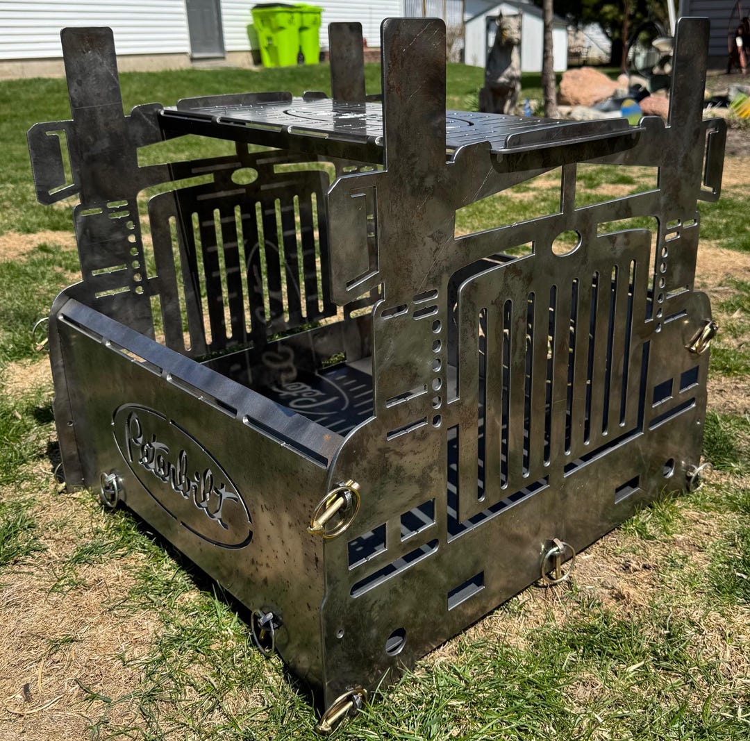 Peterbilt Firepit - Etsy