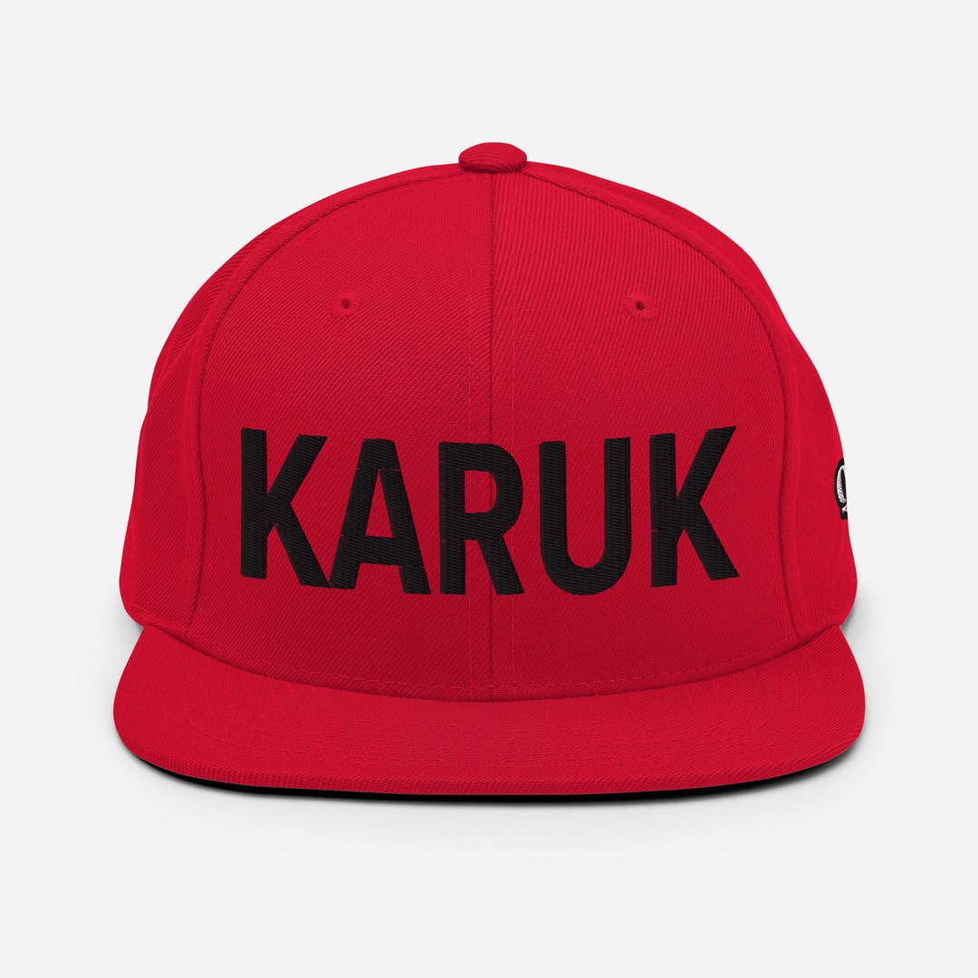 KARUK Snapback Hat, Embroidered, Native American, Indigenous - Etsy