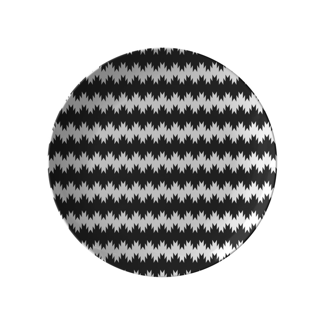 Swallowtail Dinner Plate, Native American, Indigenous, Hupa, Yurok ...