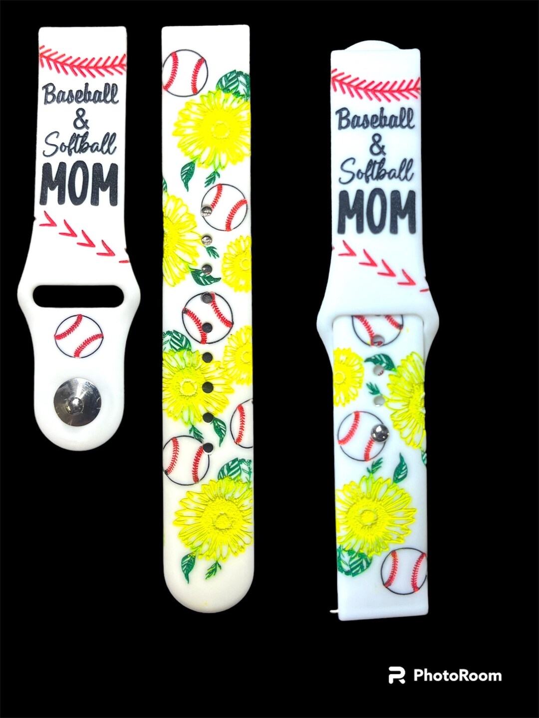 Baseball Mom & Softball Mom, Laser Engraved Smart, Samsung, Fitbit ...