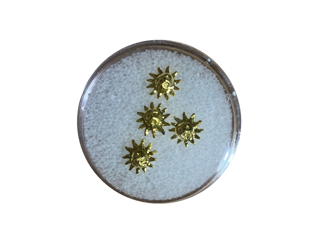 14K Gold Sun Tooth Gems Teeth Gems Jewel Bling Charm - Etsy