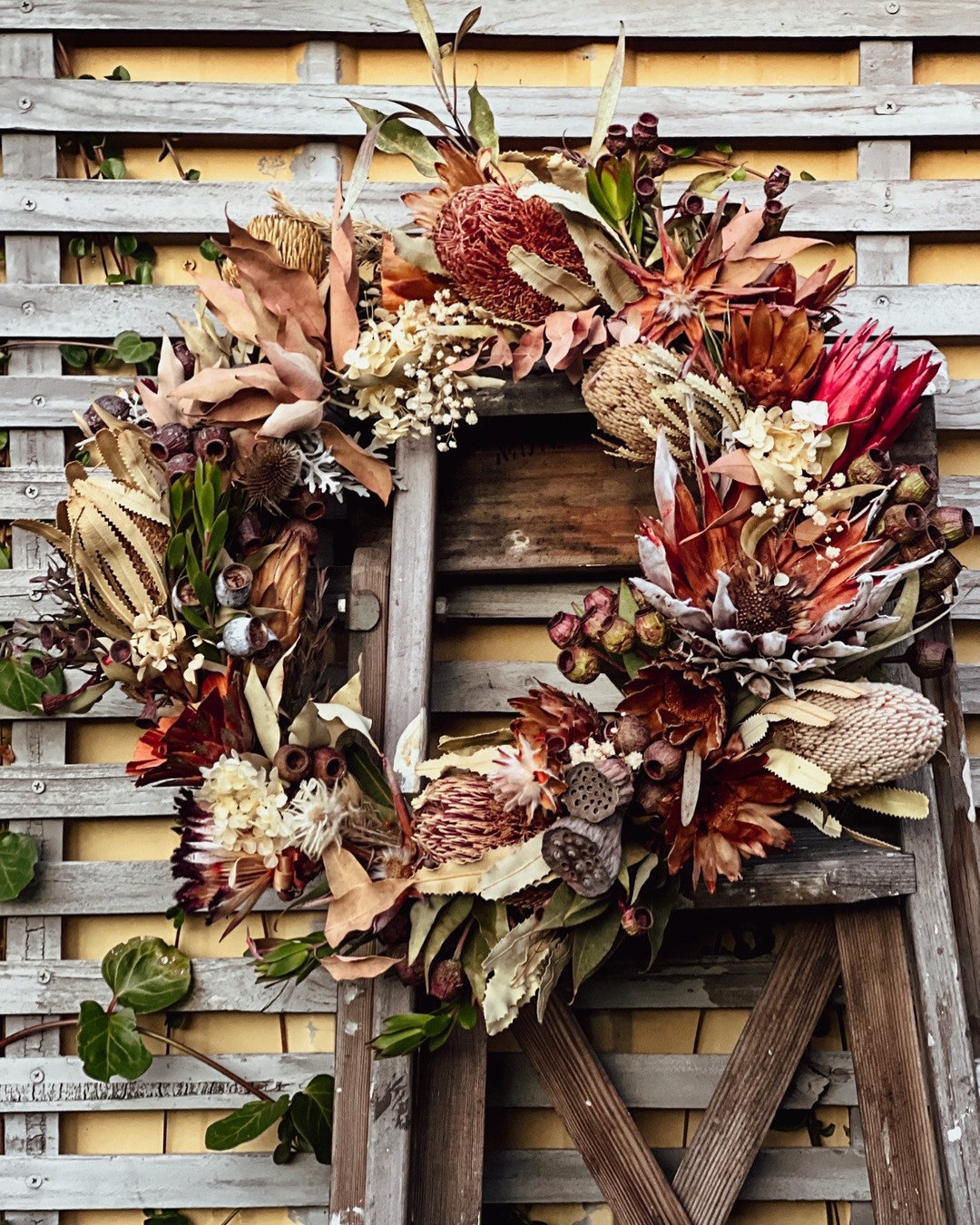 The Native Australian Wreath- Made to Order. Please Allow 1 Week for ...