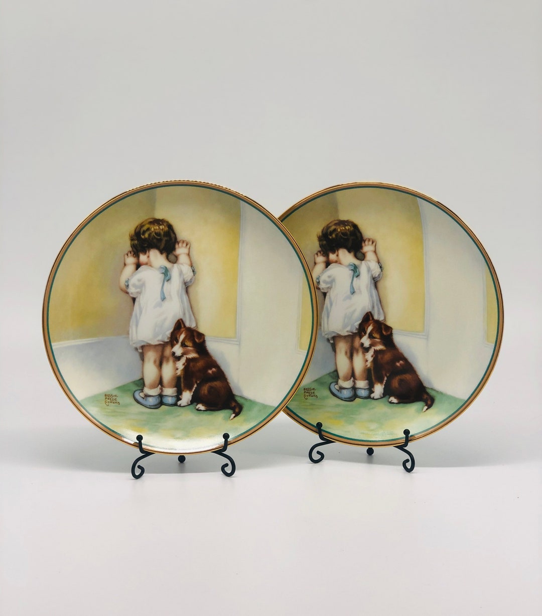 Vintage Collector Platein Disgrace by the Hamilton Collection a Childs ...