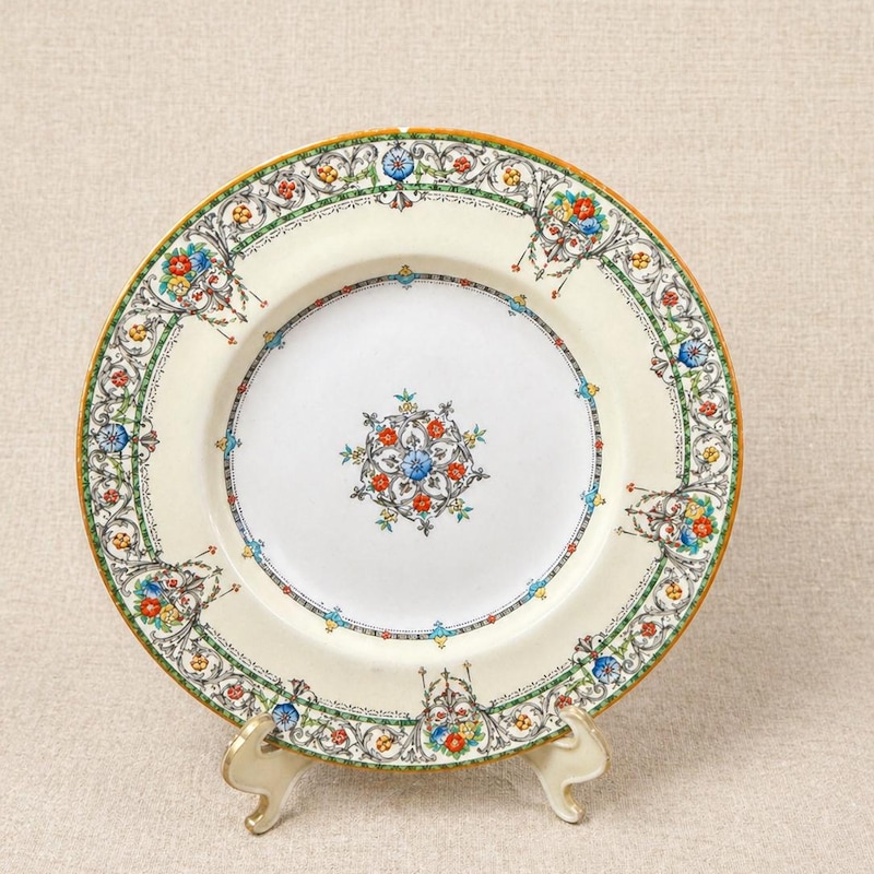 Antique Worcester Plates - Etsy