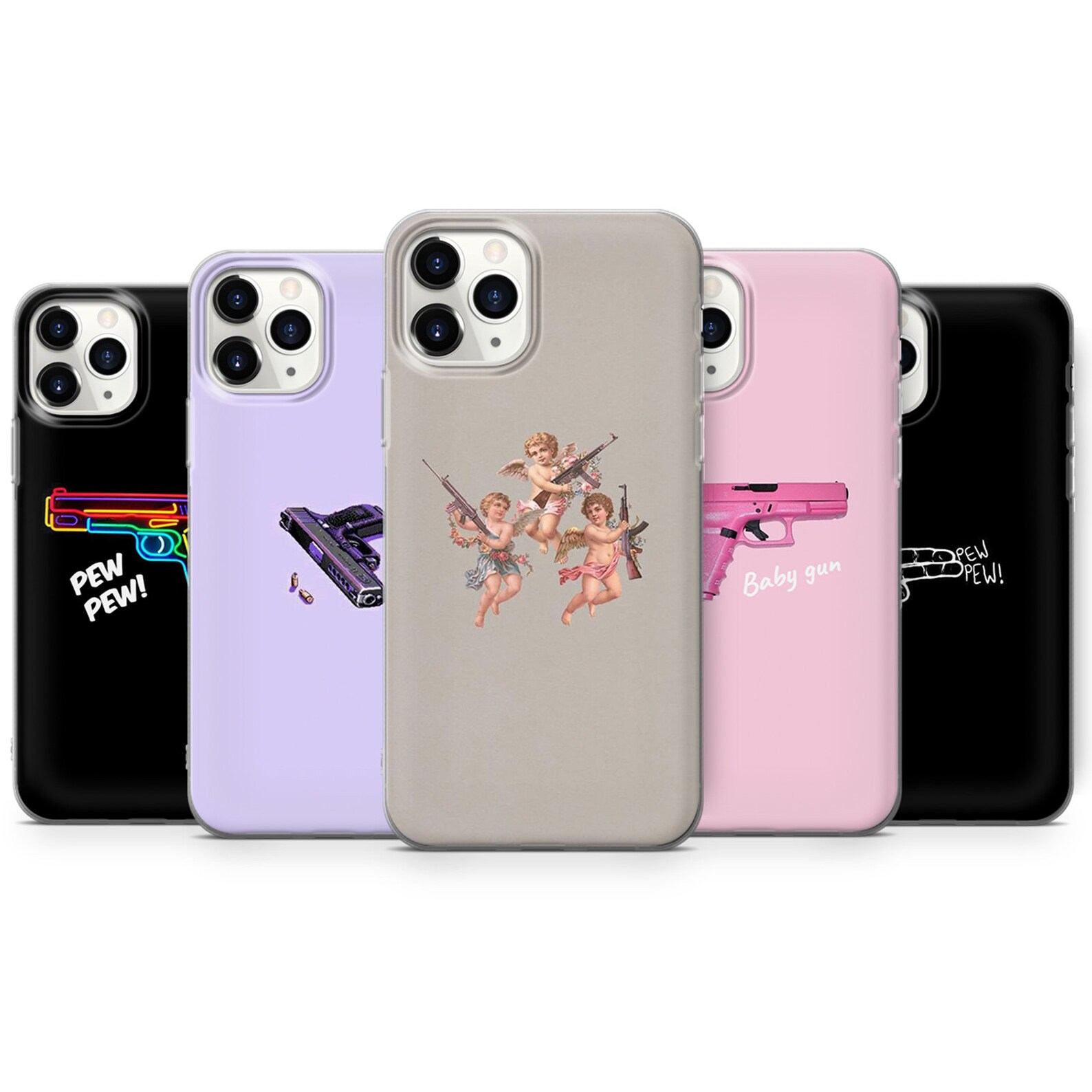 Guns Ak47 Fun Phone Case Cover for Iphone 7 8 XS XR 11 | Etsy