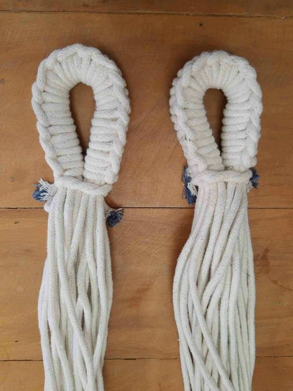 White Luxury Hammock With Macrame 14ft X 5ft Brazilian | Etsy