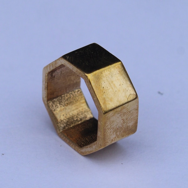 Hex Nut Ring - Etsy