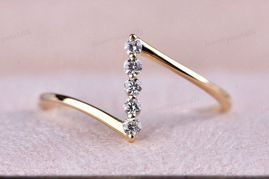 Solitaire Engagement Ring, Rose Gold Plated Ring, Promise Ring, Propose ...