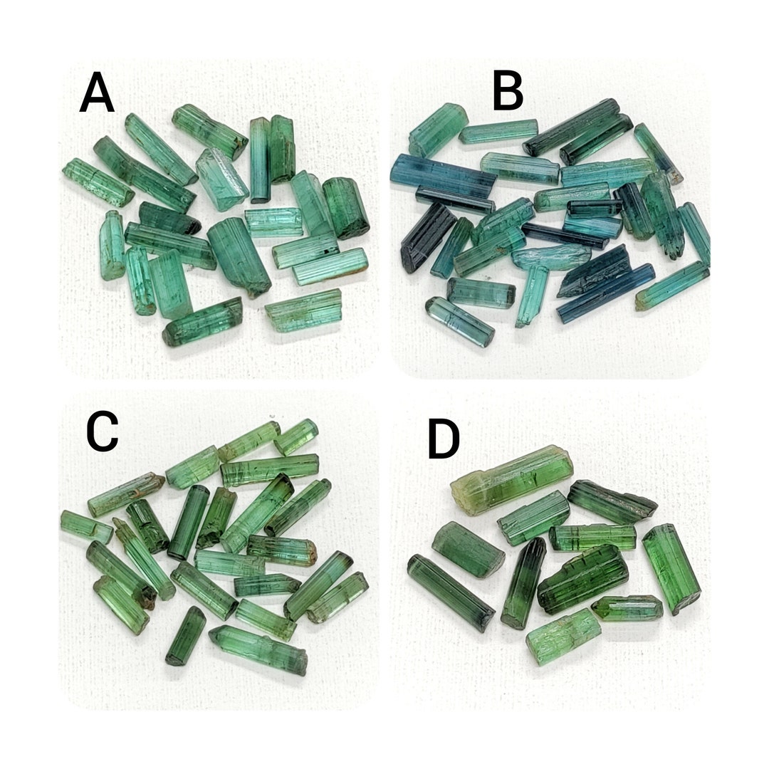 Natural Tourmaline Sticks, Blue Tourmaline Pencil Shape, AAA Blue ...